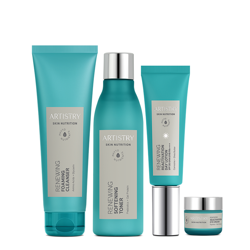 Renewing Set for Oily Skin AM Routine