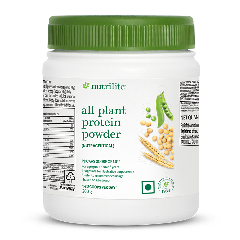 Buy Nutrilite All Plant Protein Powder - Amway India