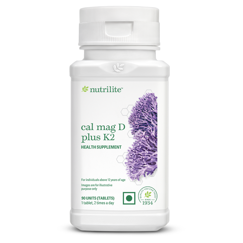 Buy Nutrilite Cal Mag D Plus K2 - Amway India